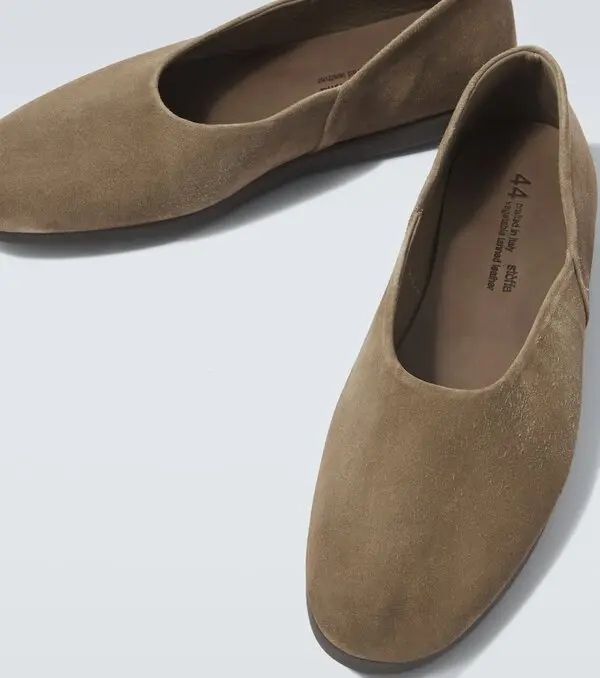 STOFFA Stòffa Suede Slip-on Shoes
