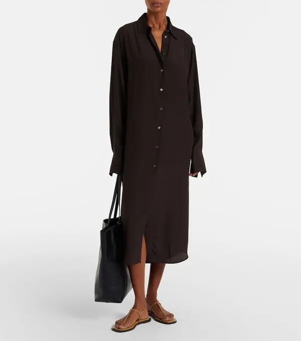 TOTEME Silk Shirt Dress