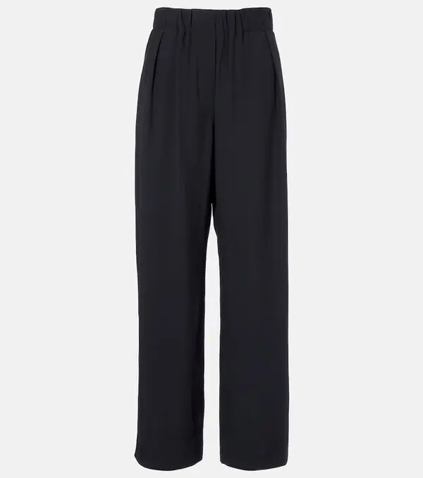 JIL SANDER Wide-leg Pants - Black