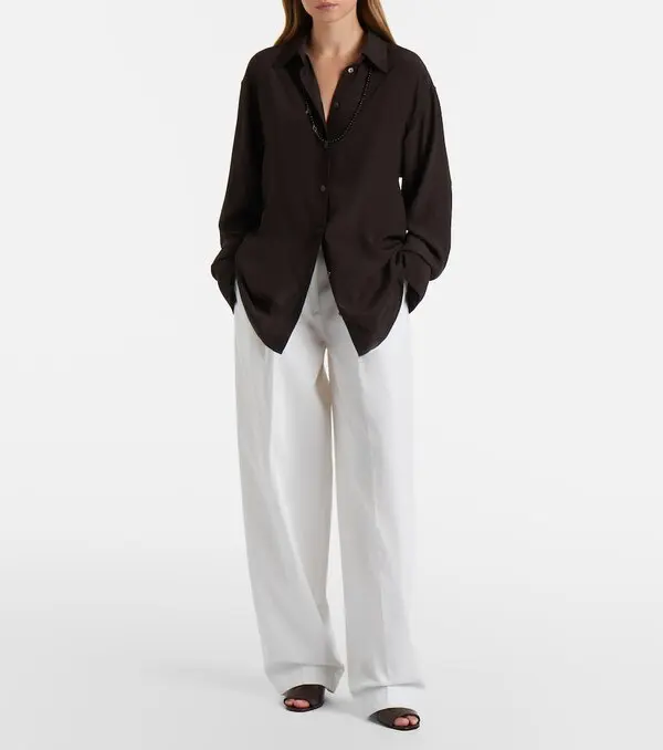TOTEME Silk Crepe Shirt