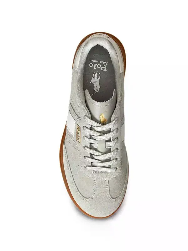 Polo Ralph Lauren Logo-patch Panelled Sneakers