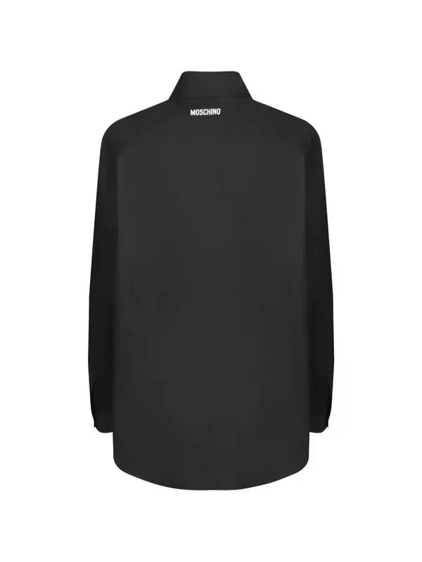 Moschino Floral Appliqué Shirt