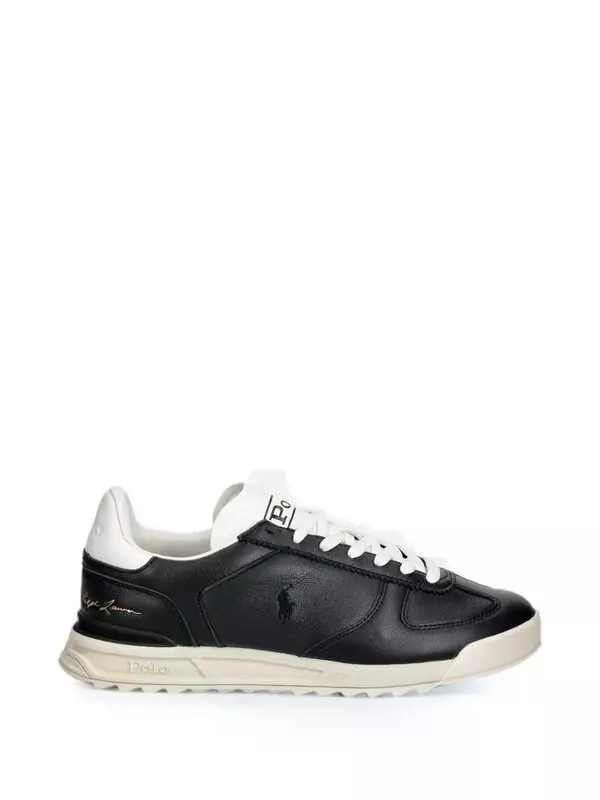 Polo Ralph Lauren Varick Logo-debossed Leather Sneakers