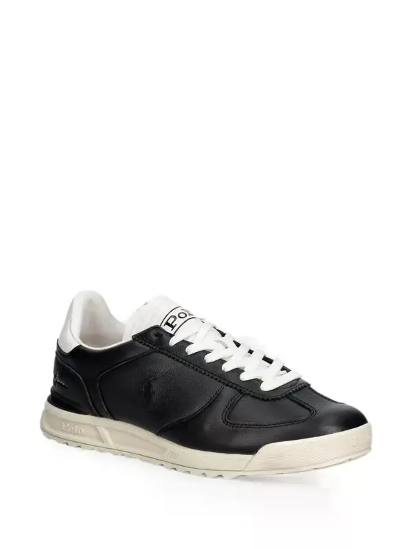 Polo Ralph Lauren Varick Logo-debossed Leather Sneakers