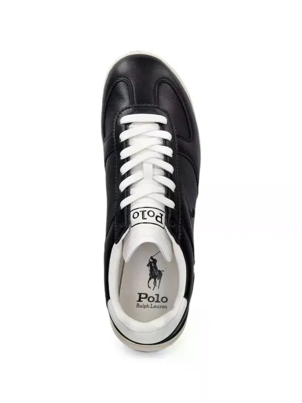 Polo Ralph Lauren Varick Logo-debossed Leather Sneakers
