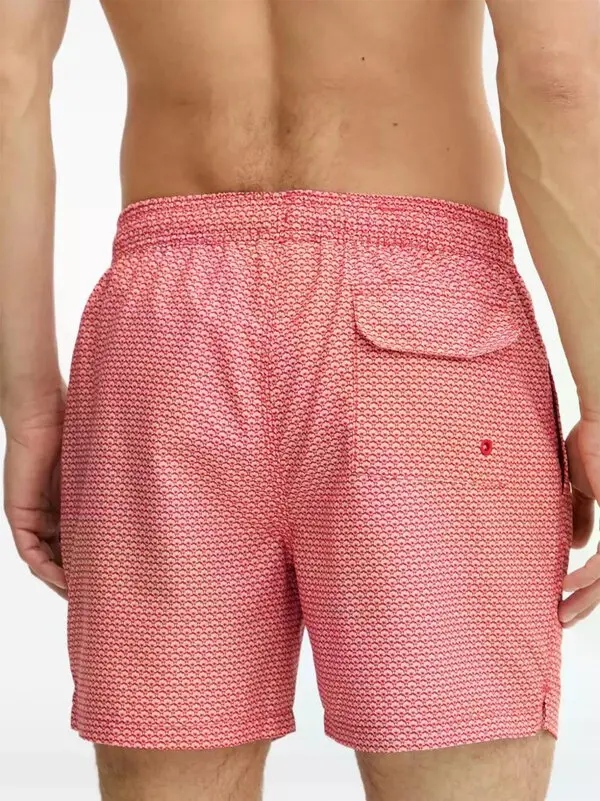 Barbour Geometric Print Swim Shorts