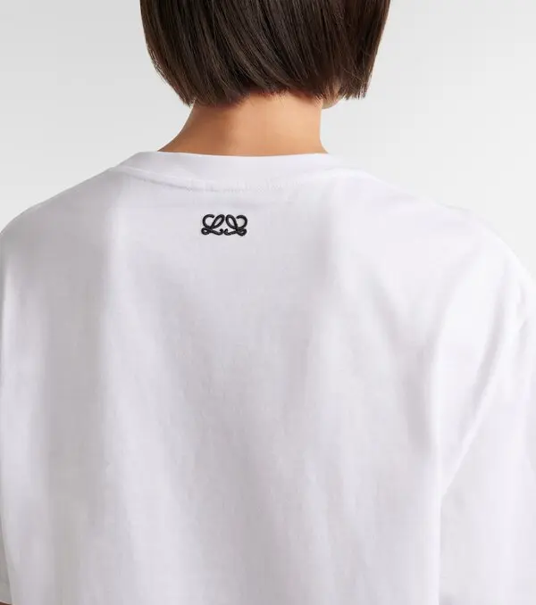 Loewe Logo Cotton Jersey T-shirt