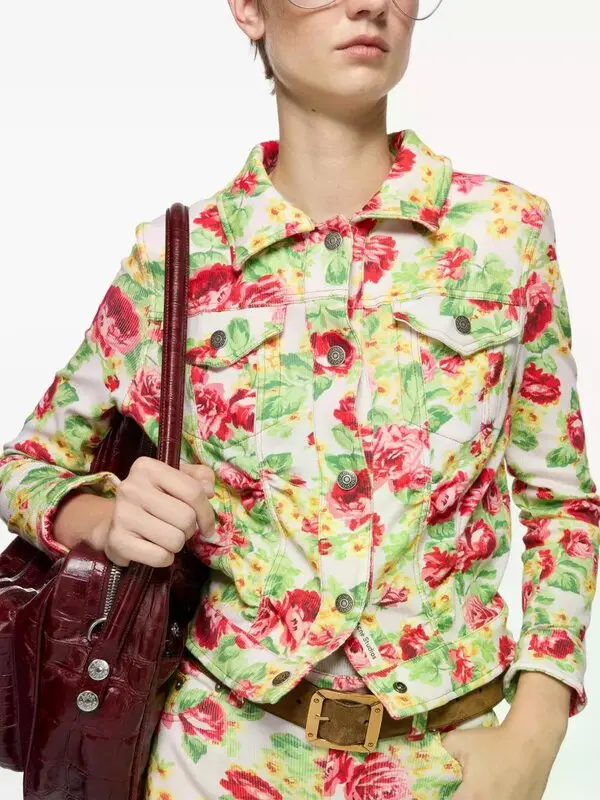 Acne Studios Floral Cotton Jacket