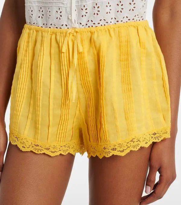 DÔEN Leda Shorts - Yellow