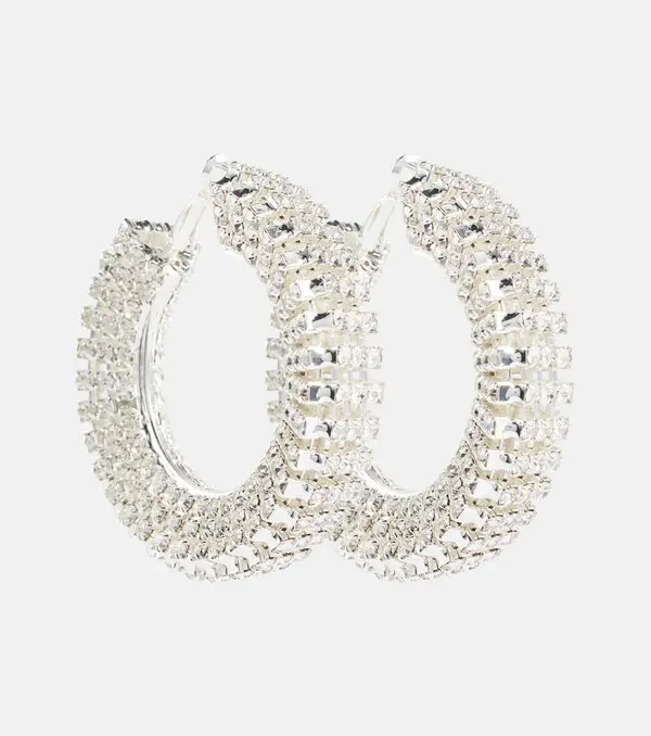 Magda Butrym Crystal-embellished Earrings - Silver