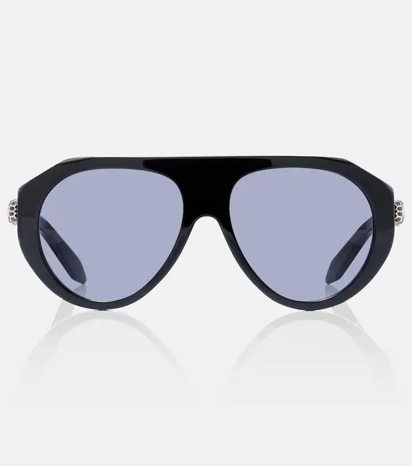BVLGARI Aviator Sunglasses - Black