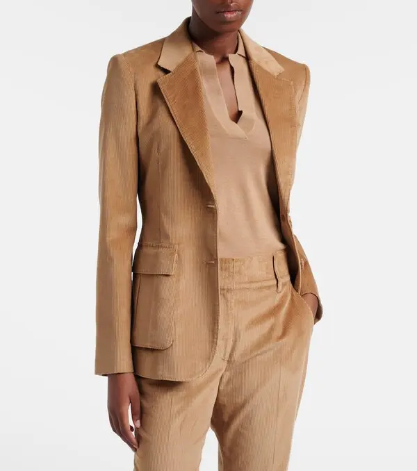 Gabriela Hearst Cascius Cashmere And Silk Polo Shirt - Brown