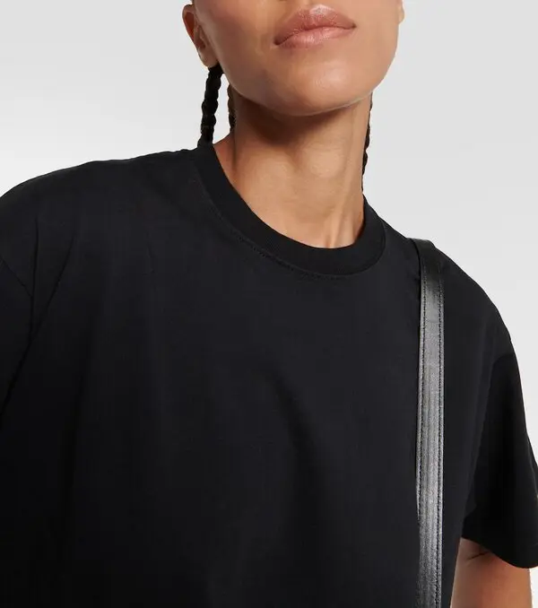 TOTEME Cotton Jersey T-shirt - Black