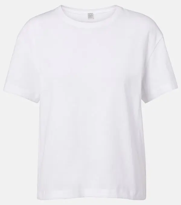 TOTEME Cotton Jersey T-shirt - White