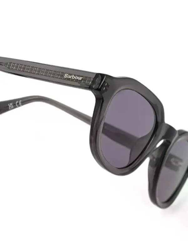 Barbour Geometric Frame Tinted Sunglasses