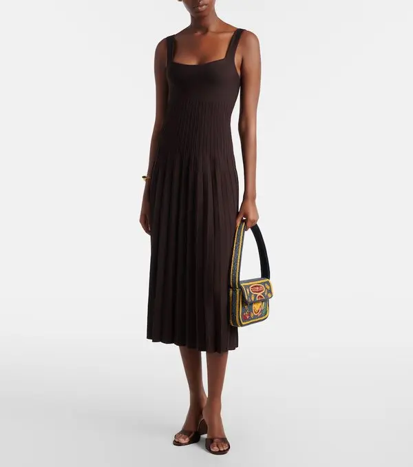 Staud Tommy Small Beaded Shoulder Bag - Multicoloured