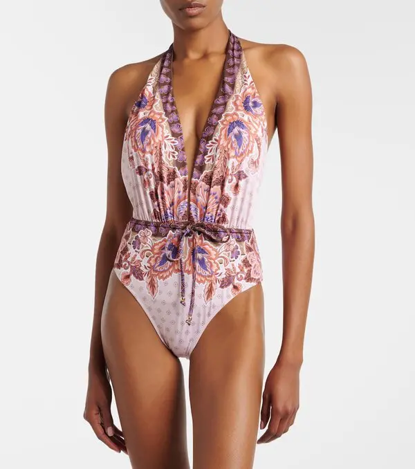 ALEXANDRA MIRO Willow Printed One-piece Swimsuit