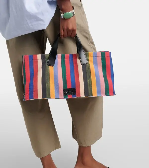 Staud Medium Canvas Tote Bag