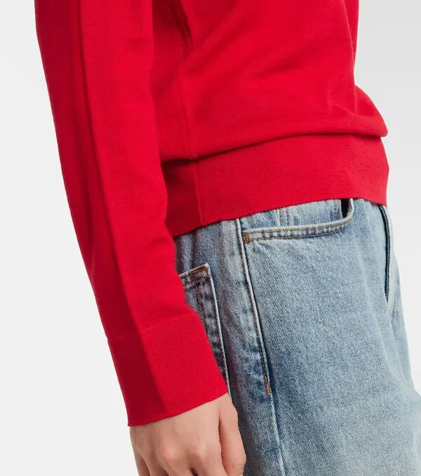 RÓHE Wool And Cashmere Turtleneck Sweater
