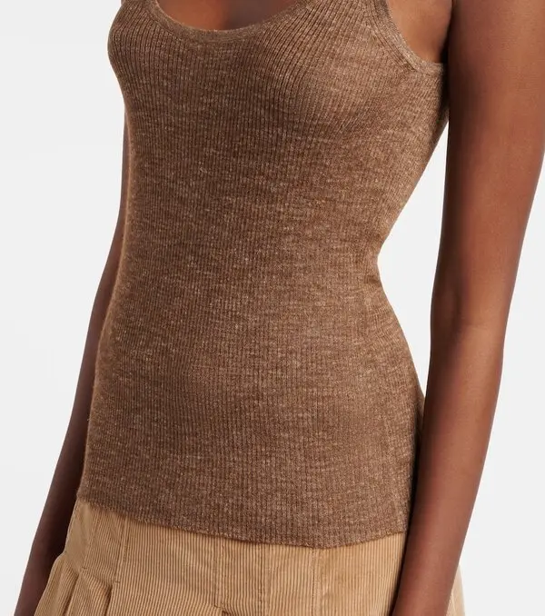 Gabriela Hearst Cinxia Tank Top - Brown