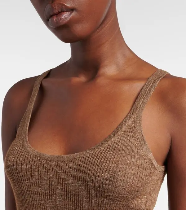Gabriela Hearst Cinxia Tank Top - Brown