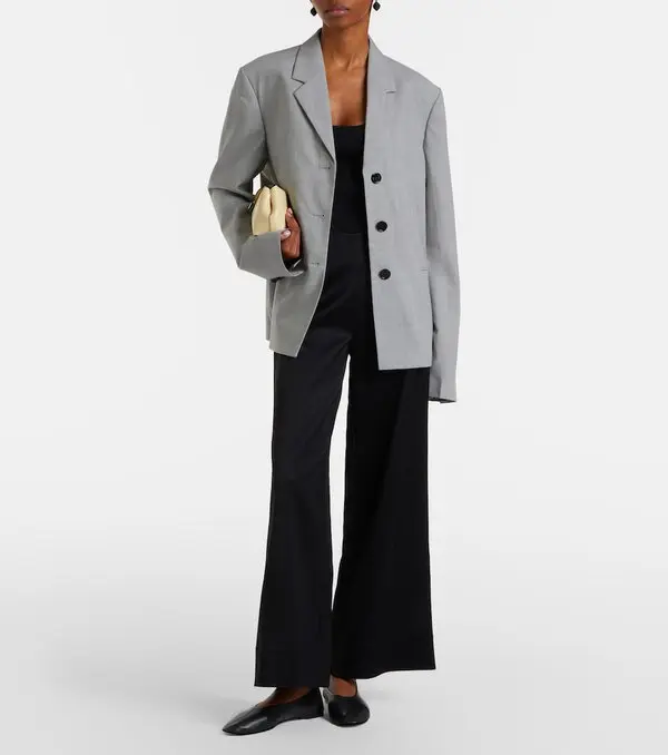 TOTEME Wool Blazer In Melange