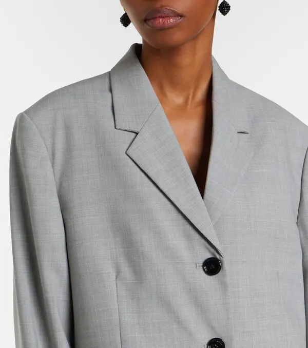 TOTEME Wool Blazer In Melange