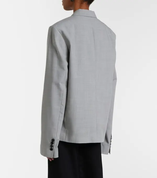 TOTEME Wool Blazer In Melange