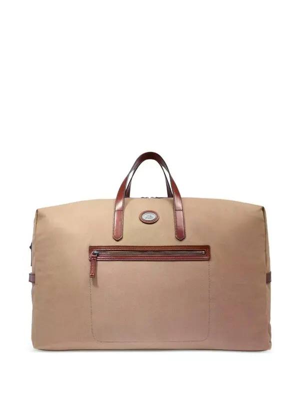 THE BRIDGE Leather-trim Holdall
