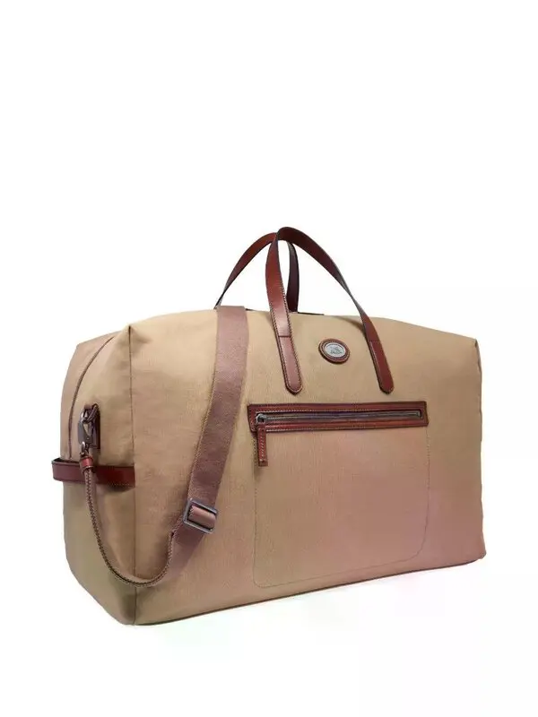 THE BRIDGE Leather-trim Holdall