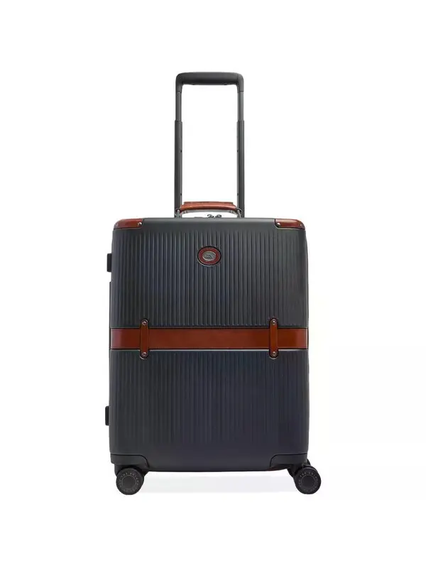 THE BRIDGE Leather-trim Cabin Suitcase