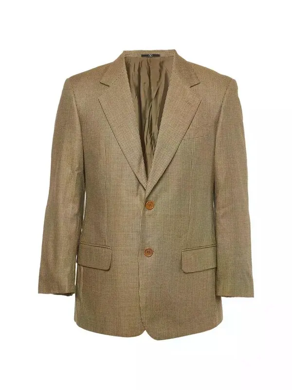 Valentino Garavani Houndstooth Single-breasted Blazer