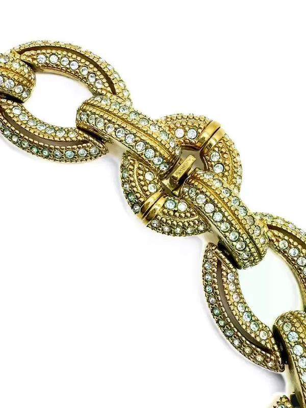 Dior Crystal Chain-link Necklace