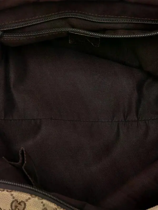 Gucci Gg Canvas Web Tote Bag