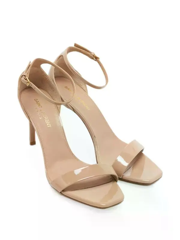 Saint Laurent Amber Ankle-strap Sandals