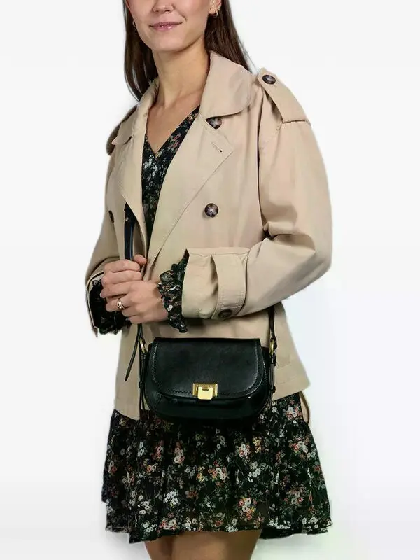 THE BRIDGE Federica Leather Shoulder Bag