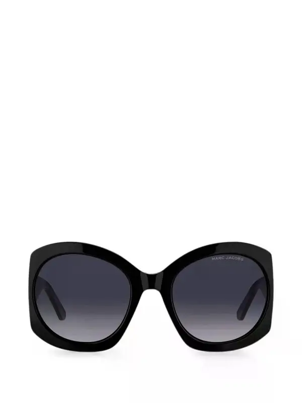 Marc Jacobs Round Frame Sunglasses - Black