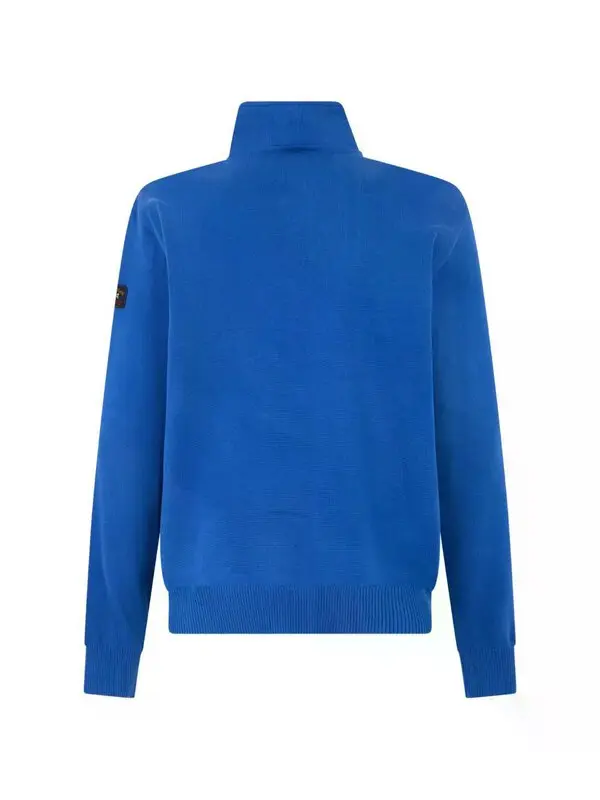 Paul & Shark Quarter-zip High-neck Sweater