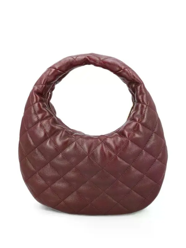 Saint Laurent Quilted -plaque Shoulder Bag - Red