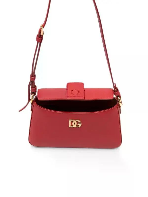 Dolce & Gabbana Leather Phone Bag With Dg Logo