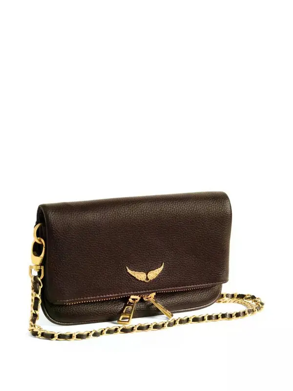 Zadig&Voltaire Mini Rock Nano Clutch Bag - Brown