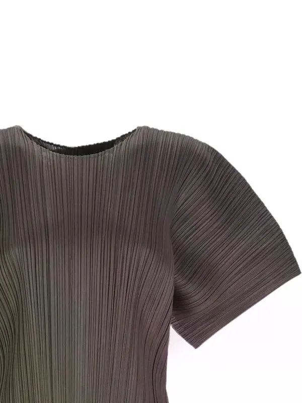 Issey Miyake Pleated Batwing Blouse