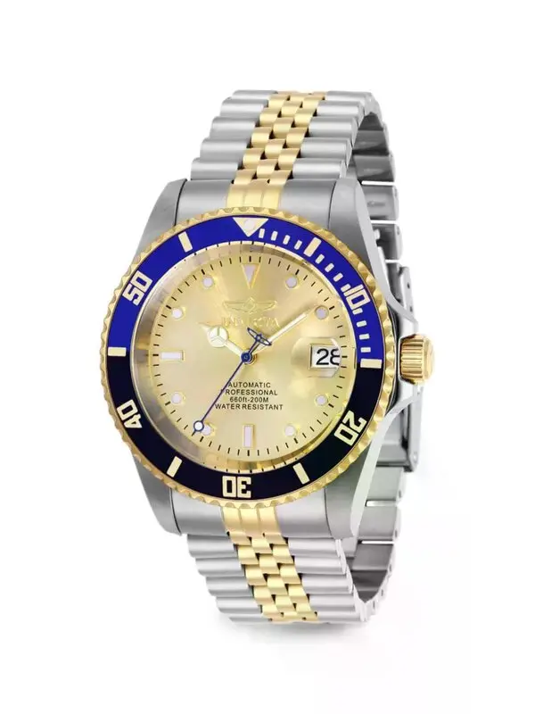 INVICTA Pro Diver Watch With Stainless Steel Case - Gold