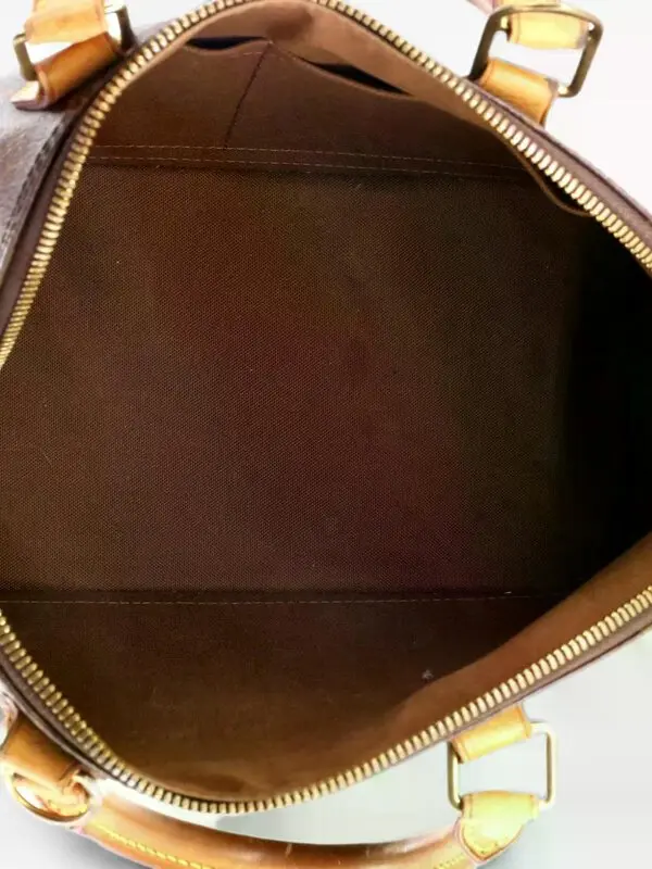 LOUIS VUITTON Alma Handbag Monogram Canvas Pm Satchel - Brown