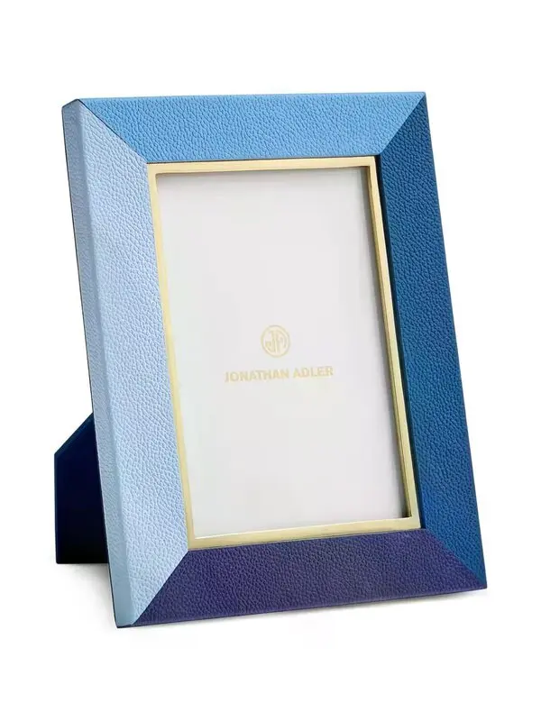Jonathan Adler Colour-block Pebble-texture Picture Frame - Blue