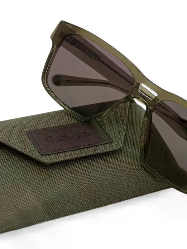 Barbour Rectangle Frame Sunglasses