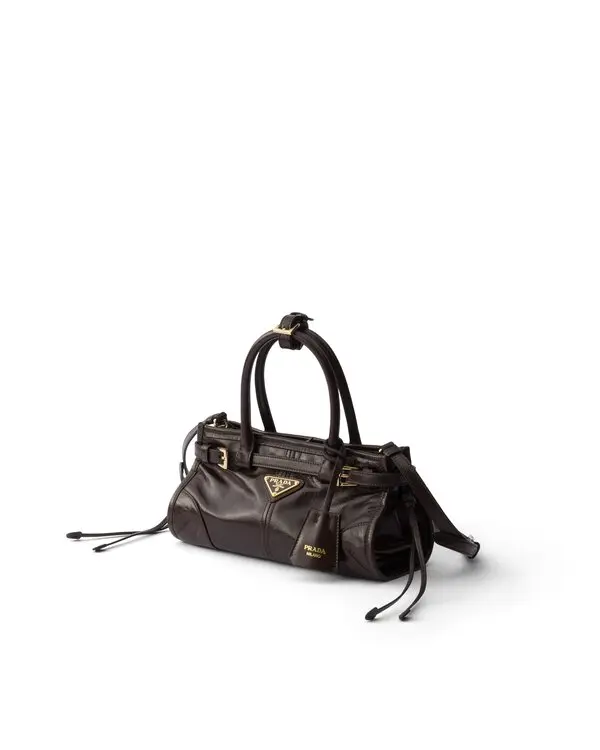 Prada Bonnie Leather Mini-bag - Brown