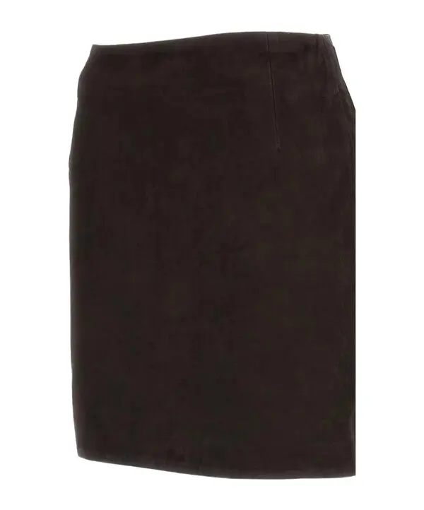 ROTATE BY BIRGER CHRISTENSEN Suede Mini Skirt