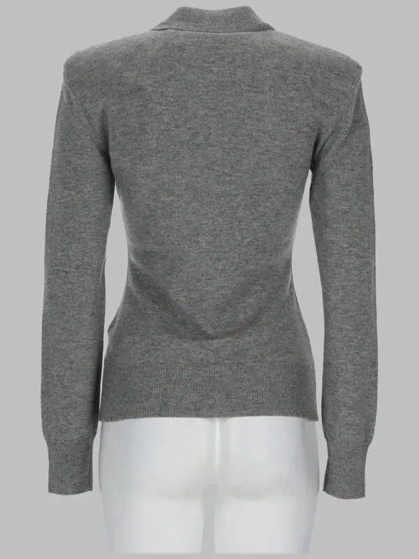 ROTATE BY BIRGER CHRISTENSEN Long-sleeved Polo Sweater