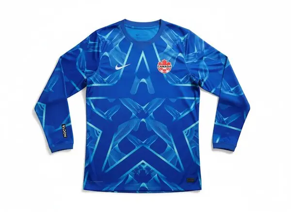 Nike Canada Csa X Nocta Long Sleeve Goalkeeper Jersey - Blue